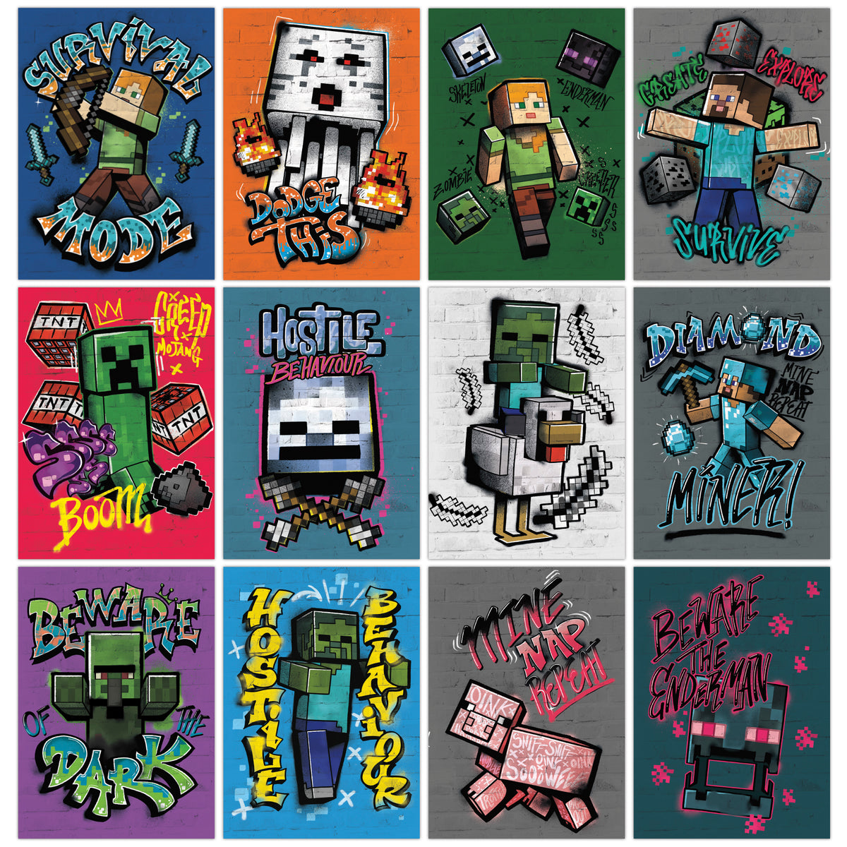 Minecraft Mini Poster Calendars | Official Minecraft Shop