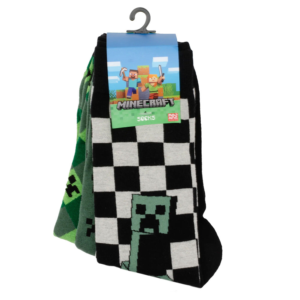 Minecraft Creeper Men's Sock Set | Official Minecraft Shop