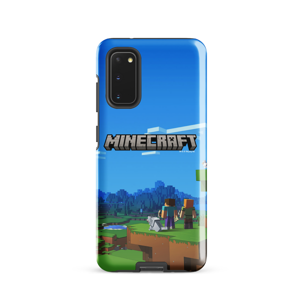 Minecraft Key Art Tough Phone Case - Samsung | Official Minecraft Shop