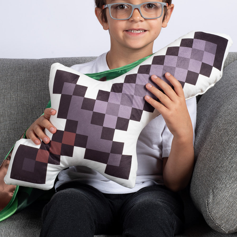 Minecraft Netherite Sword Custom Shaped Pillow | Official Minecraft Shop