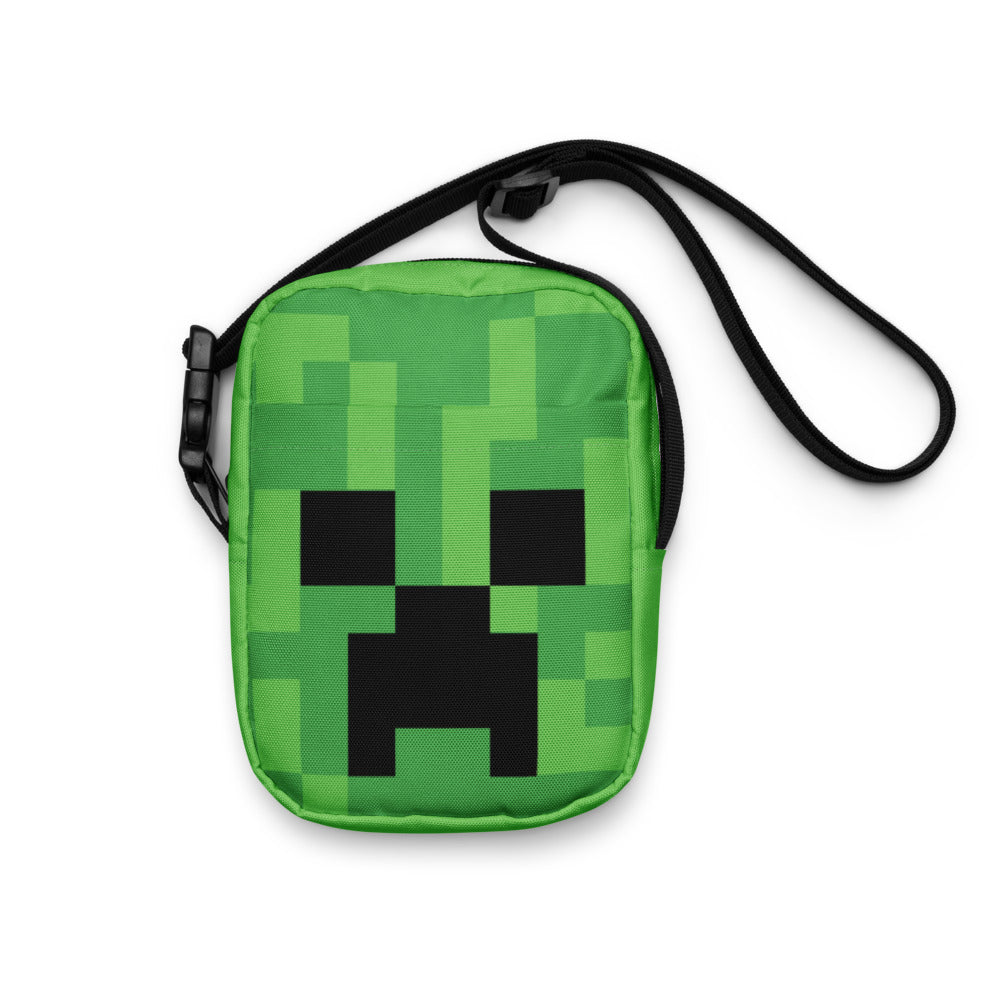 Minecraft Creeper Big Face Crossbody Bag | Official Minecraft Shop