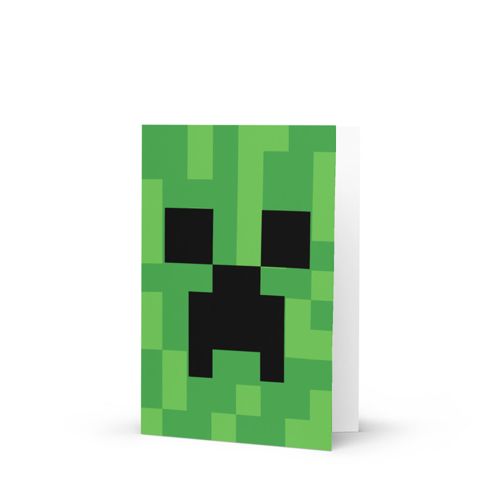 Minecraft Creeper Greeting Card | Official Minecraft Shop