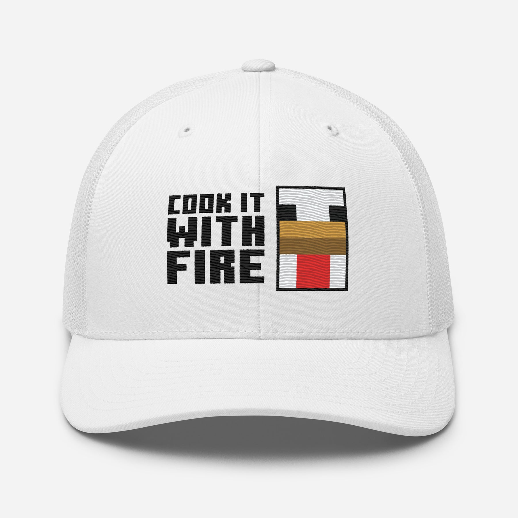 Minecraft Trucker Hat Cook It With Fire | Official Minecraft Shop