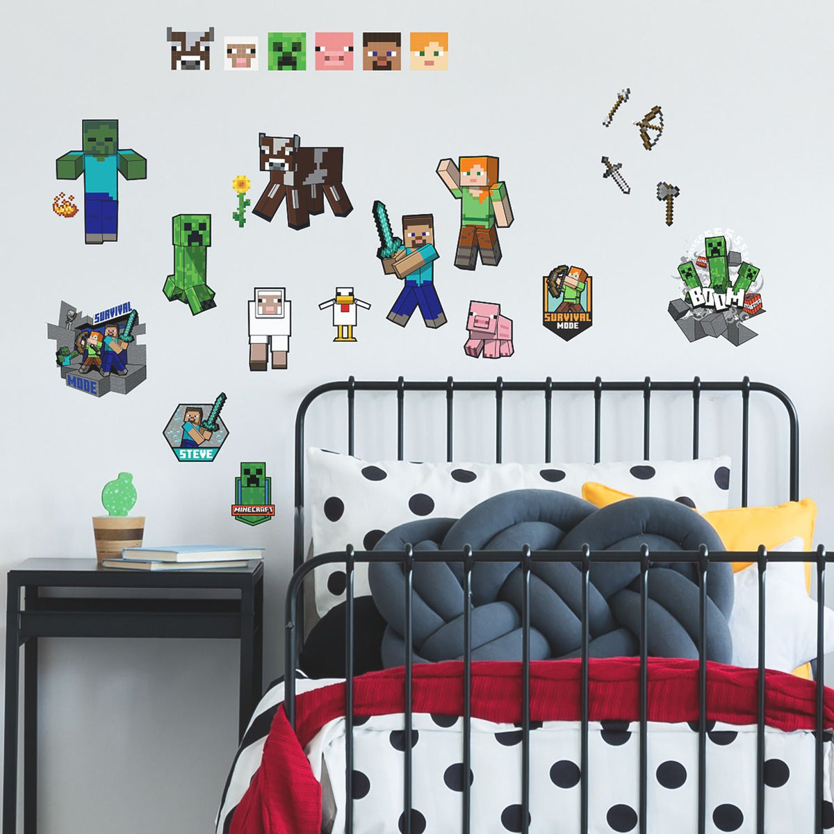 Minecraft Characters Wall Decals | Official Minecraft Shop