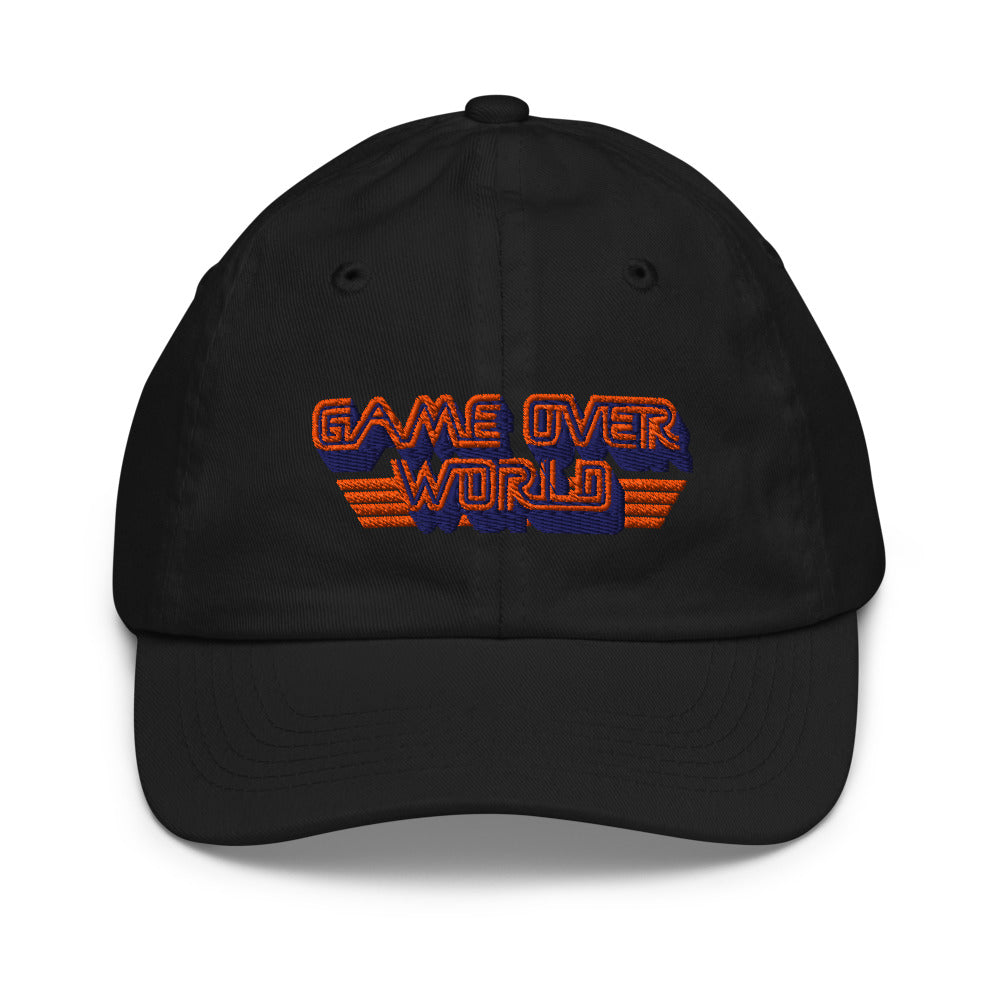 A Minecraft Movie Game Over World Kids Baseball Hat | Official ...