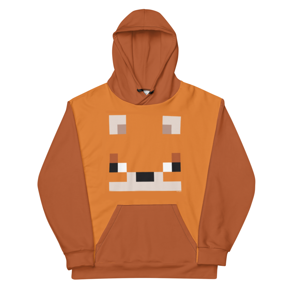 Minecraft Fox Adult Pullover Hoodie | Official Minecraft Shop