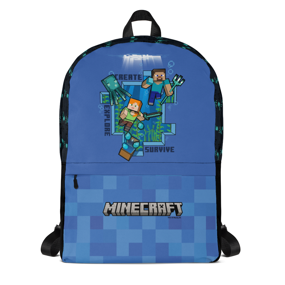 Minecraft Underwater Adventure Backpack | Official Minecraft Shop