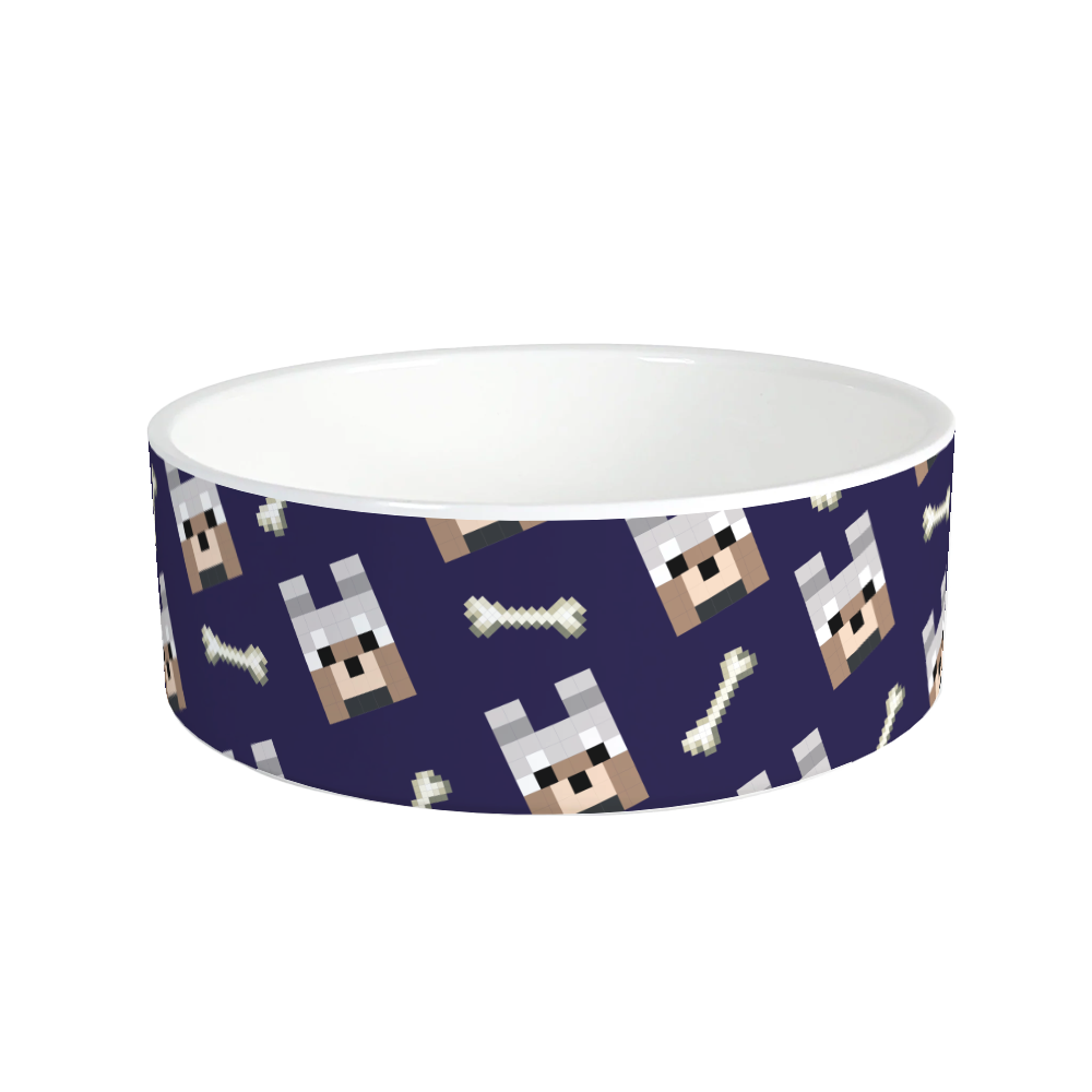 Minecraft Tamed Wolf Pet Bowl | Official Minecraft Shop
