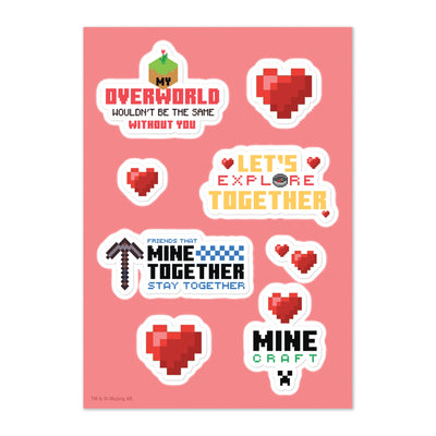 Stickers | Official Minecraft Shop
